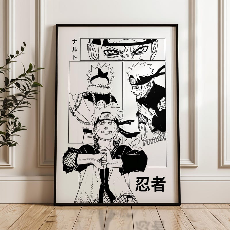 Naruto Anime Artwork - Etsy