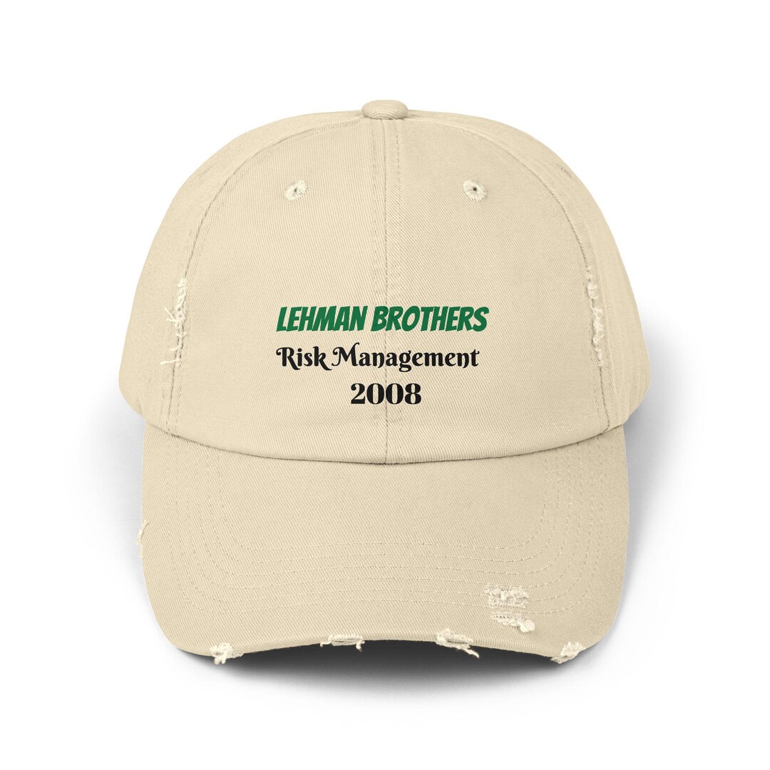 Vintage 2008 Lehman Brothers Risk Management Hat - Unisex Cap - Etsy