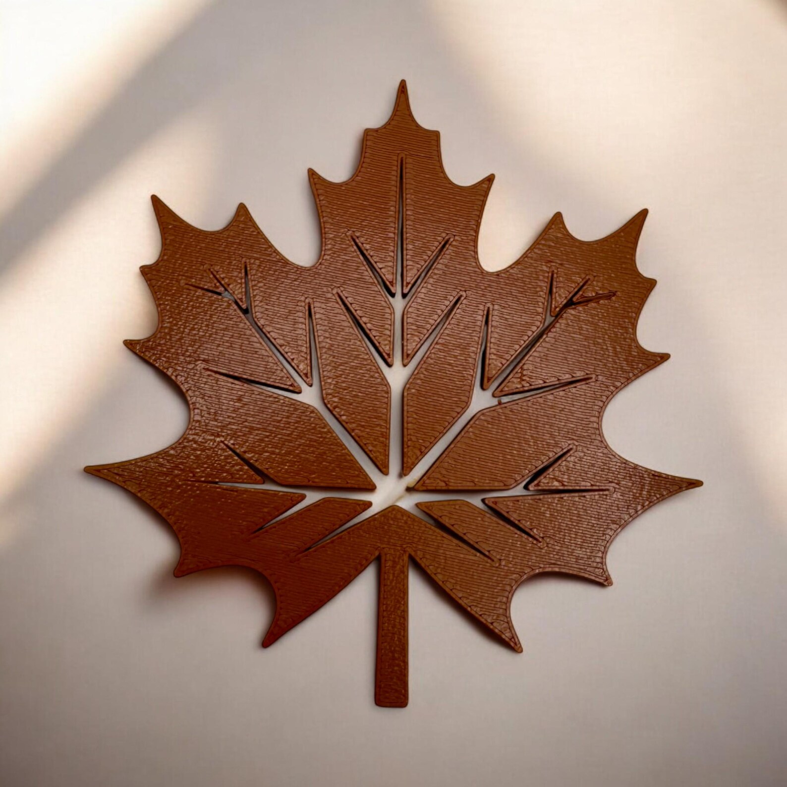 Maple Leaf Coasters: 3D Printed Fall Home Décor - Set of 4 - Seasonal ...