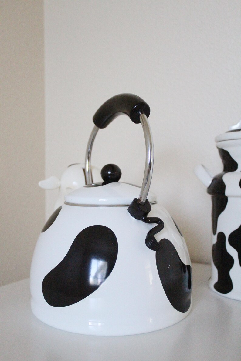 Vintage M. Kamenstein Cow Whistling Tea Kettle - Etsy