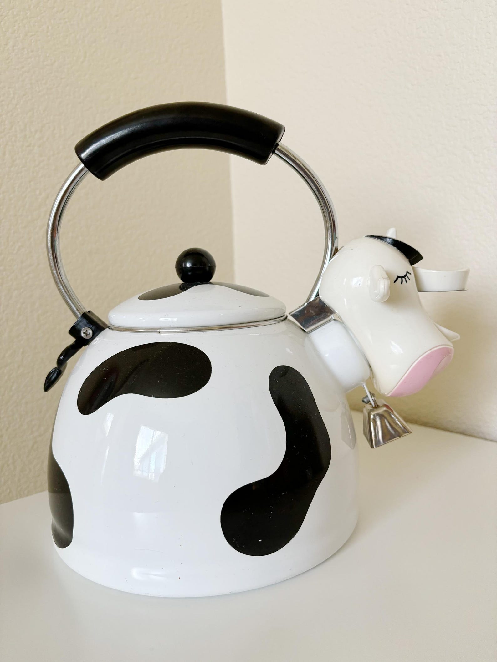 Vintage M. Kamenstein Cow Whistling Tea Kettle - Etsy