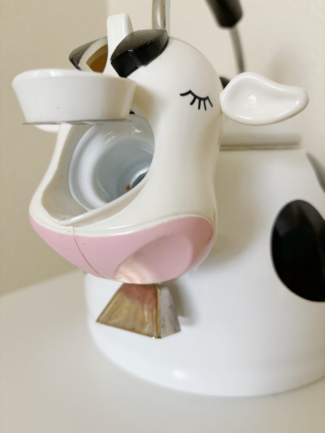 Vintage M. Kamenstein Cow Whistling Tea Kettle - Etsy