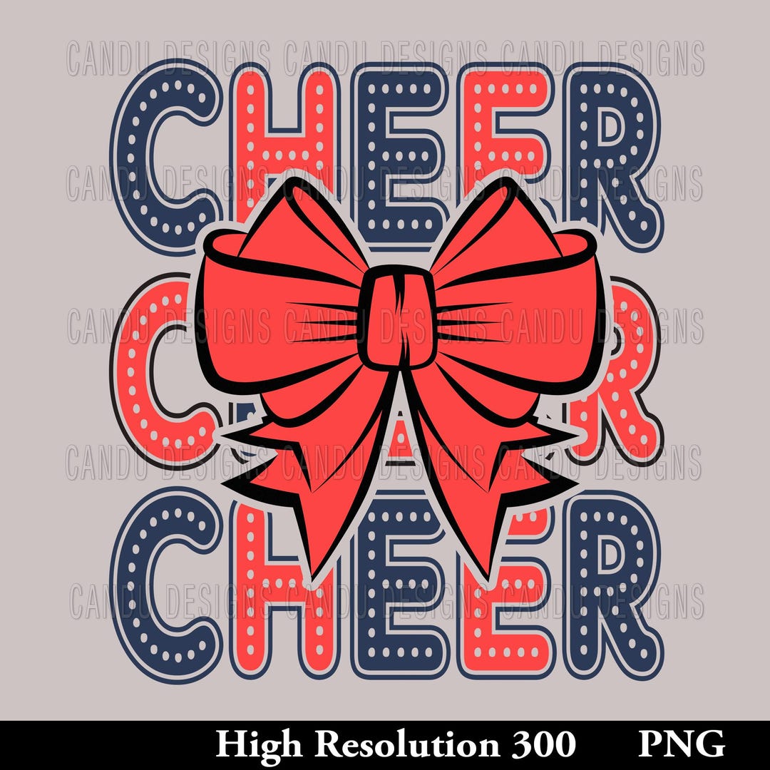 Cheer Red Blue Png, Cheer Coquette, Cheerleader Png, Cheer Design ...