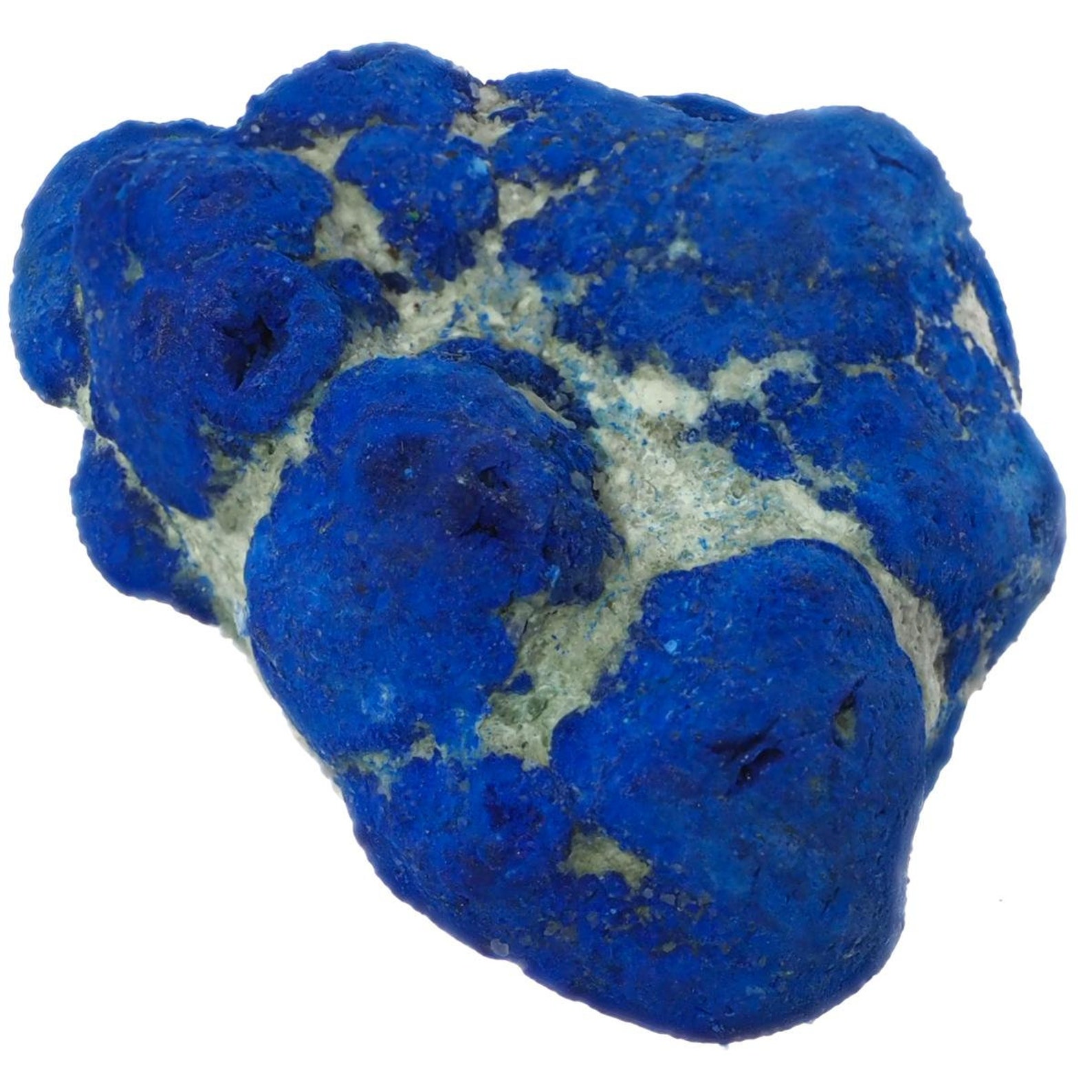 Rare 1 3/4 Azurite Blue Geode Nodule Half Druzy Drusy | Etsy