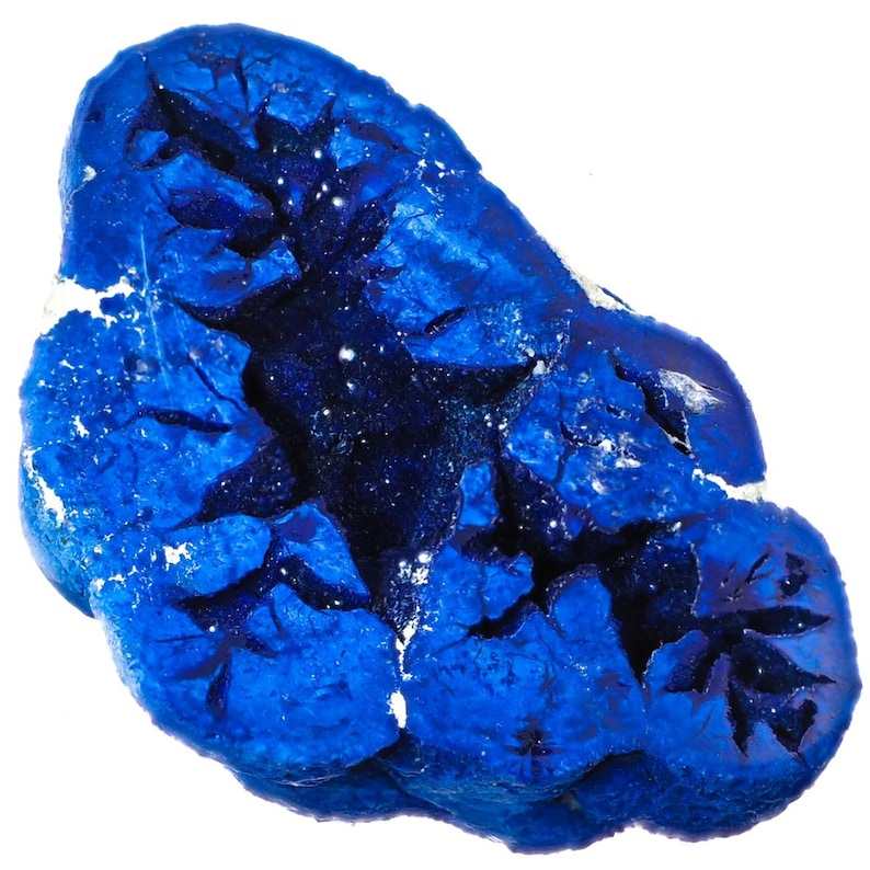Rare Azurite Blue Geode Nodule Half Druzy Drusy Cab Cabochon, 1 7/8" - Etsy