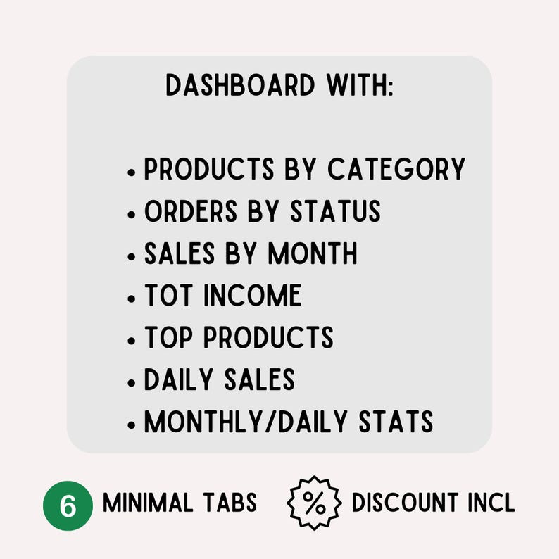 Minimal Inventory Checklist Google Sheet Inventory Template Fot Google ...