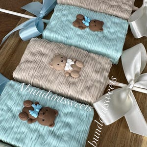 Teddy Bear Theme Chocolate Covered Rice Crispy Bear Theme Rice Crispy ...