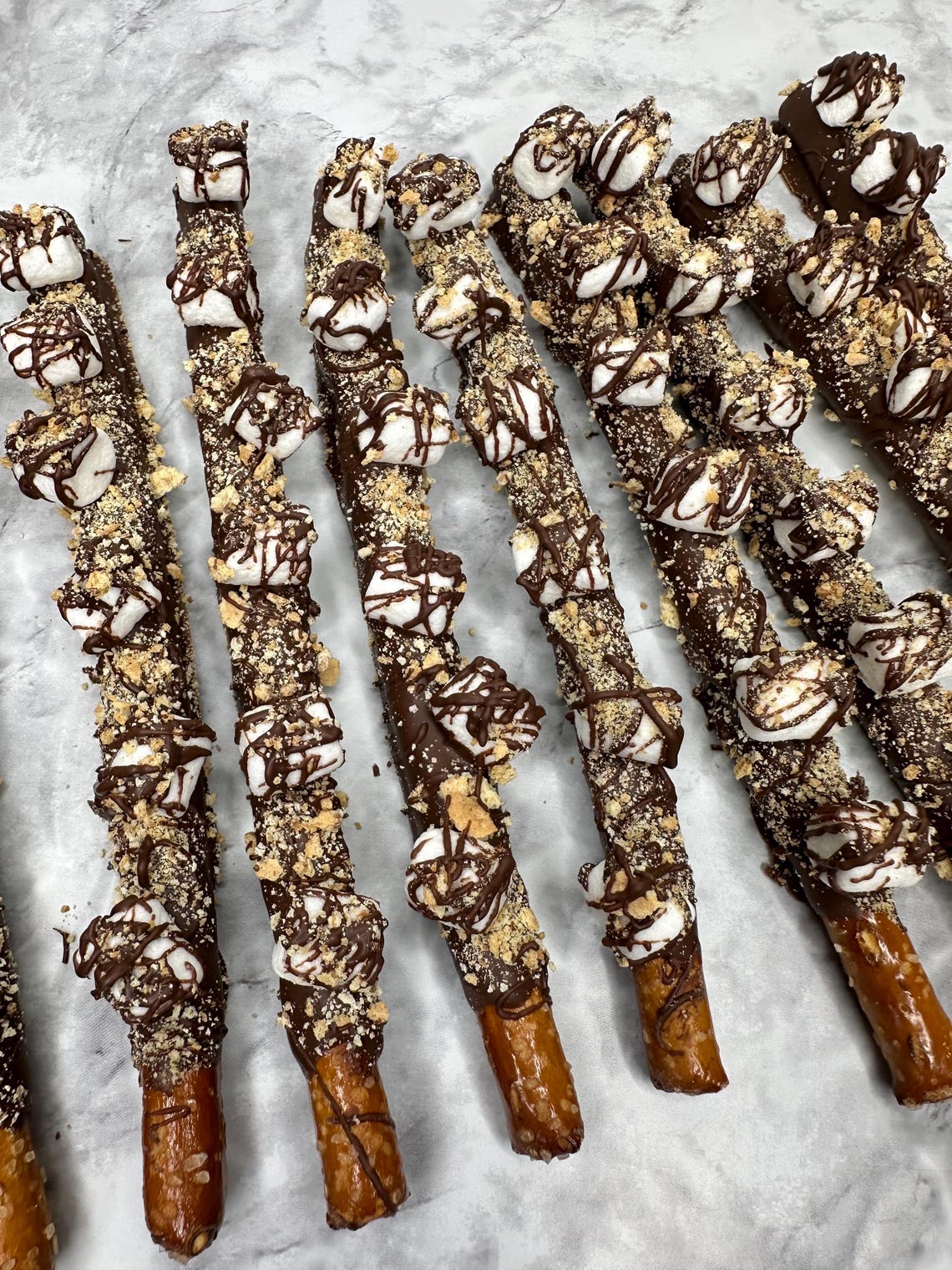 S’mores Chocolate Covered Pretzels Thanksgiving Gifts Fall Themed ...