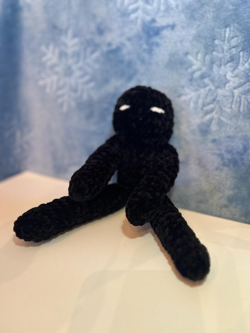 Minecraft Enderman Crochet Plush - Etsy