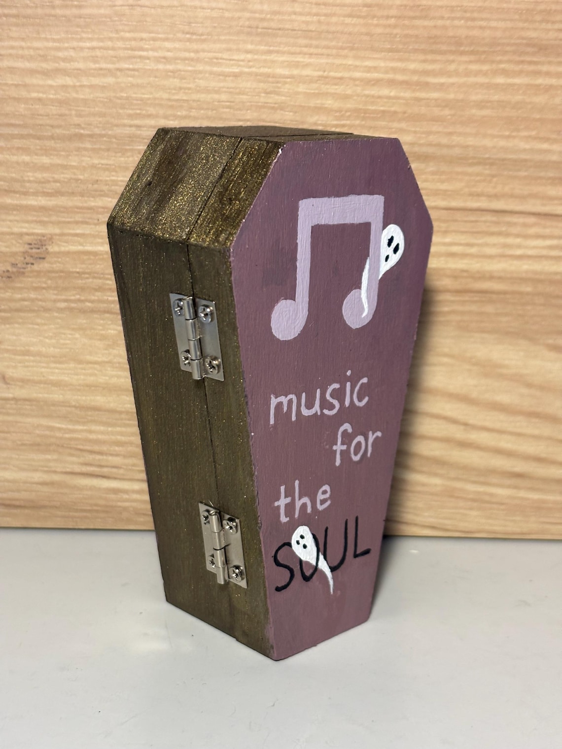 Music Themed Miniature Coffin Set - Etsy