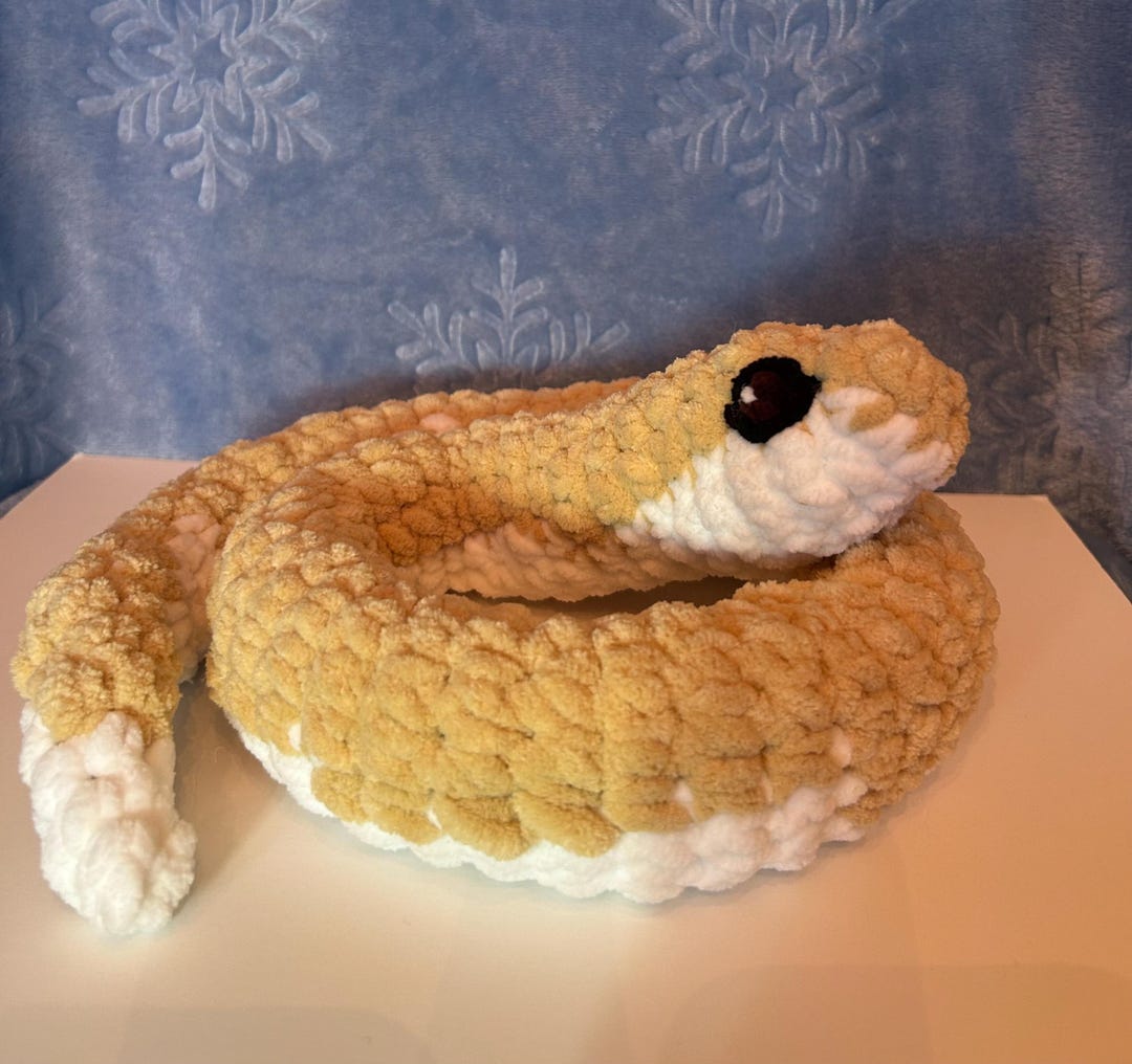 Hognose Snake Crochet Plush - Etsy