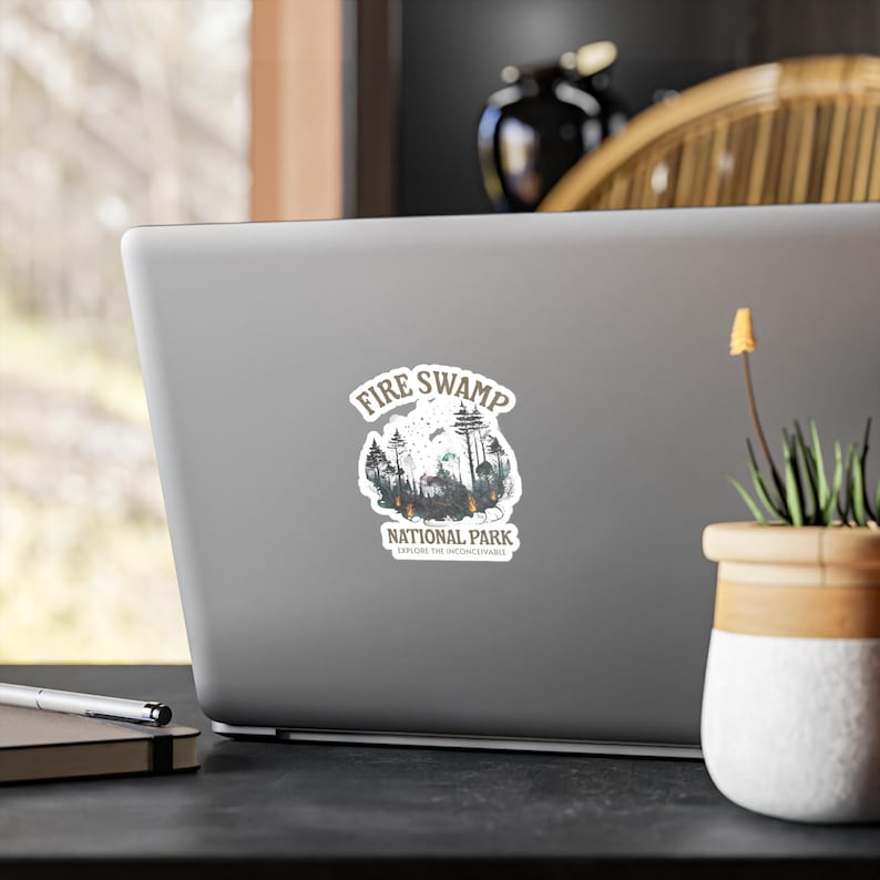 Princess Bride Sticker, Fire Swamp National Park Vinyl Decal - Etsy