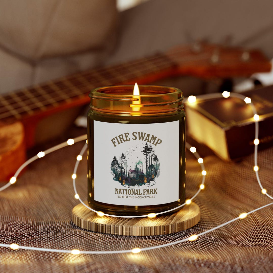 Princess Bride Candle, Fire Swamp National Park - Etsy