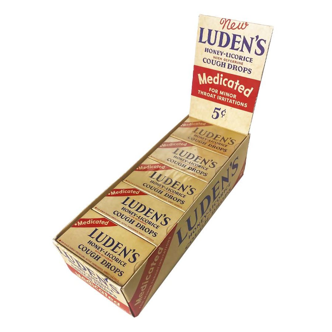 Vintage Luden's Cough Drops Full Display Box From 1940's - Etsy