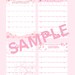 2025 Sakura Calendar, 2025 Printable Calendar, 2025 Cherry Blossoms ...