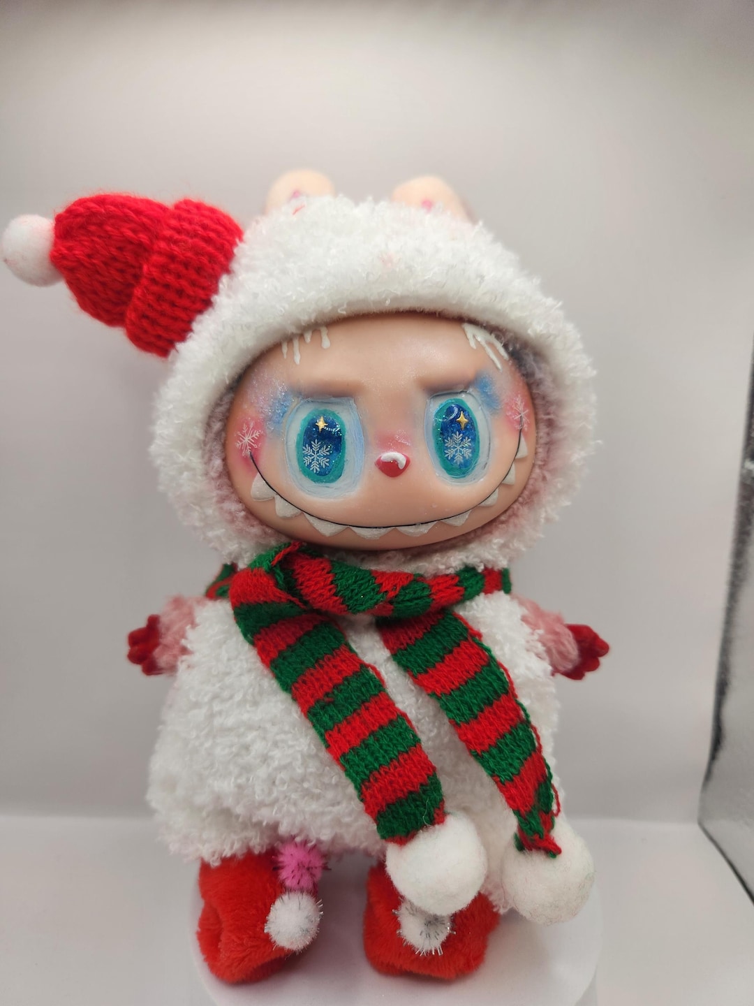 Custom Snow Man Labubu Plush - Etsy