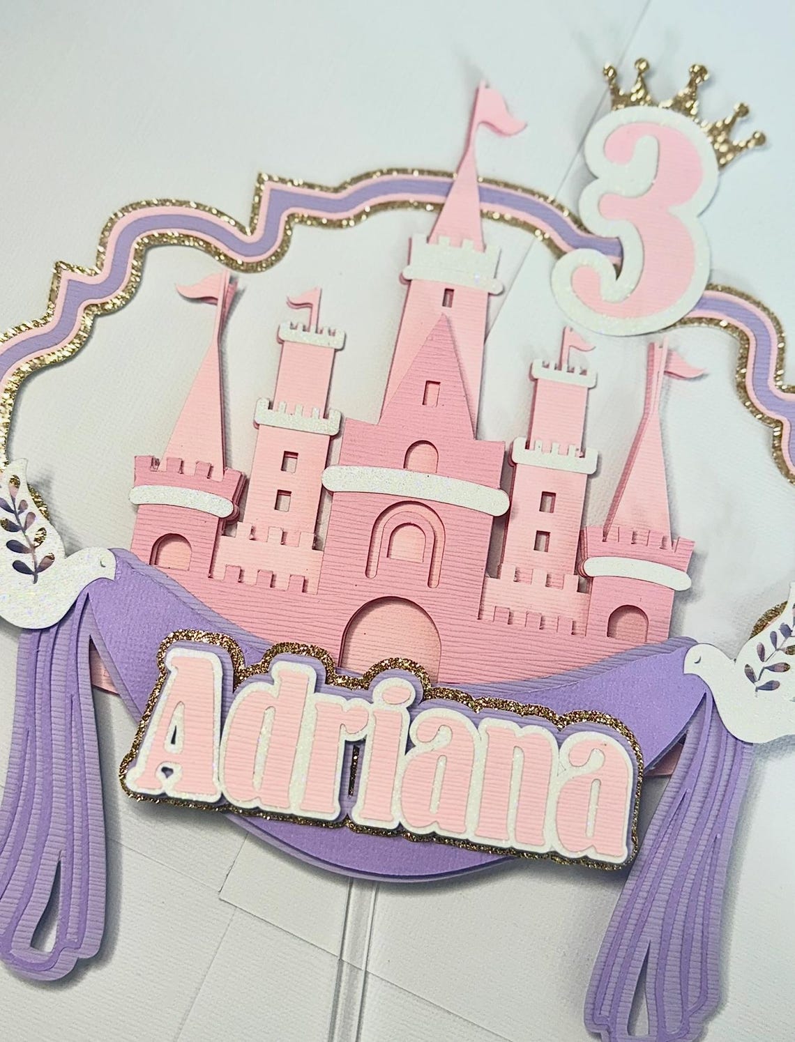Princess Cake Topper, Princesses Cake Topper, Customized Cake Topper - Etsy