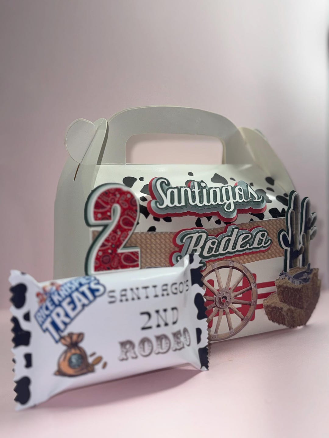 Decorated Gable Party Favor Boxes: Customizable Theme - Etsy