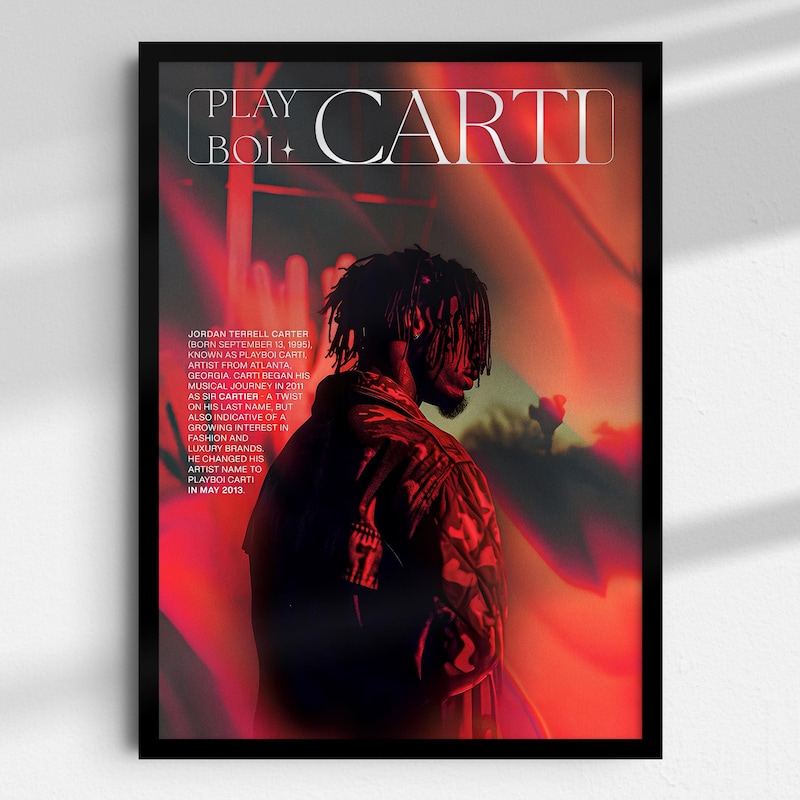 Playboi Carti Album Posters - Etsy