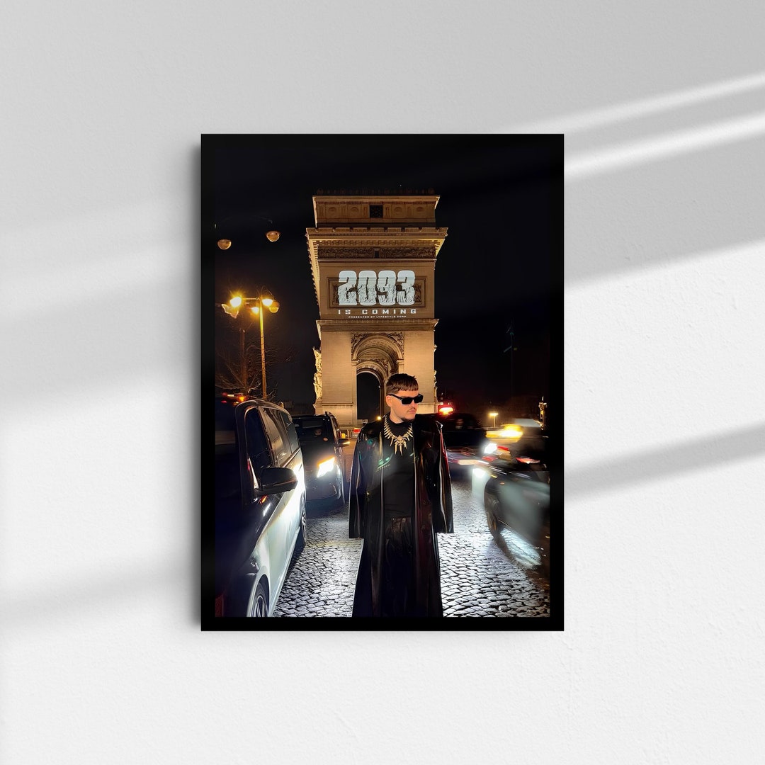 Yeat Poster Yeat 2093 Album Poster Yeat Wall Art Album Cover Poster Rapper Wall Art Home Decor ...