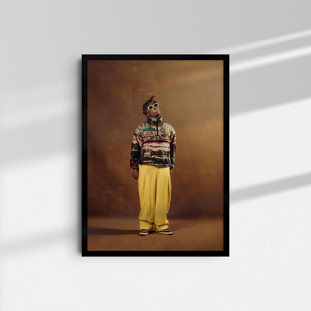 Juice Wrld Poster Juice Wrld Wall Art Aesthetic Juice Wrld Poster Print Rap Artist Poster Juice