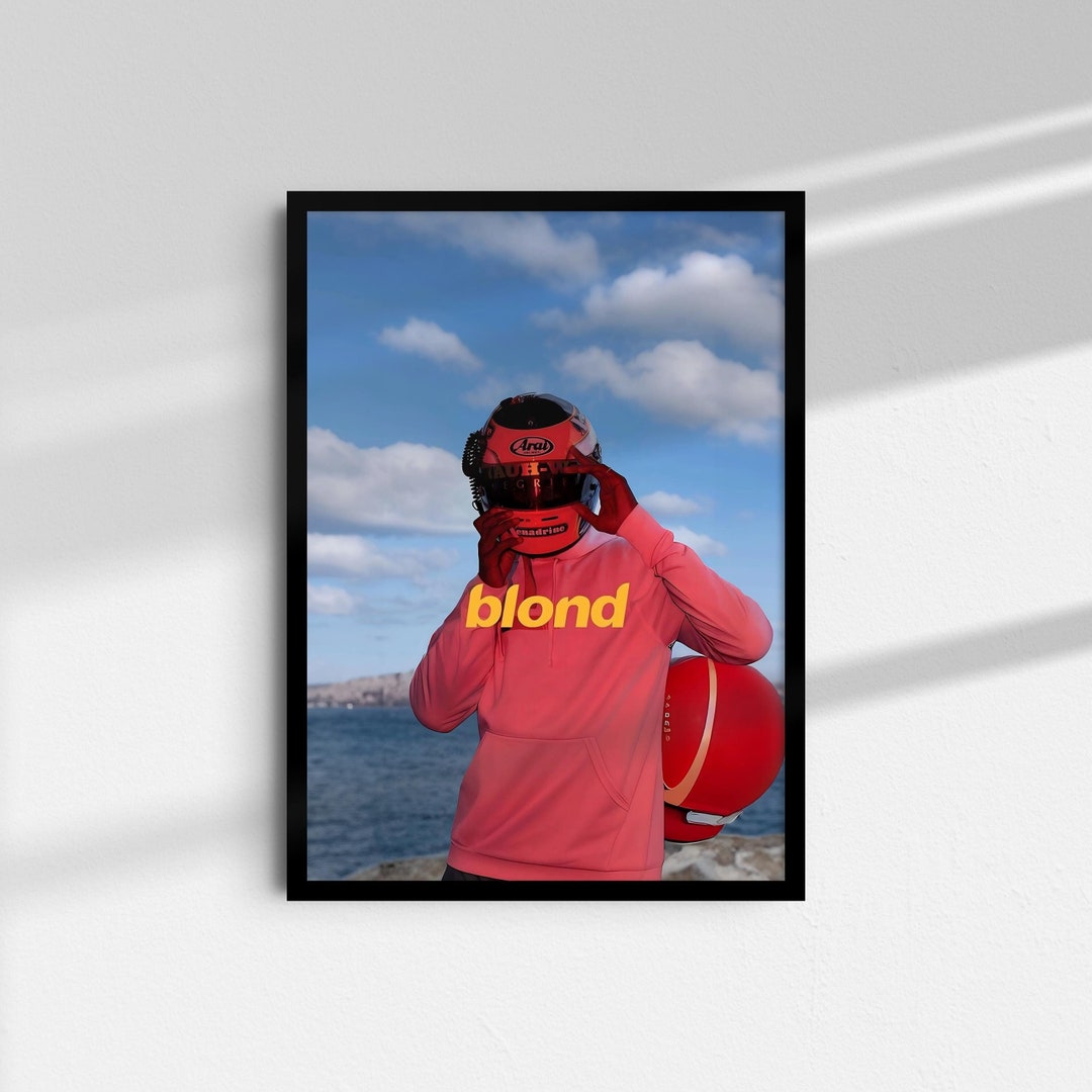 Frank Ocean Poster Blond Album Poster Retro Frank Ocean Wall Art ...