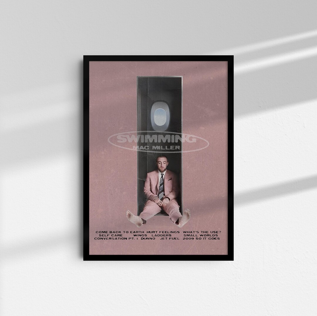 Mac Miller Poster Album Cover Poster Rap Album Poster Mac Miller Album ...