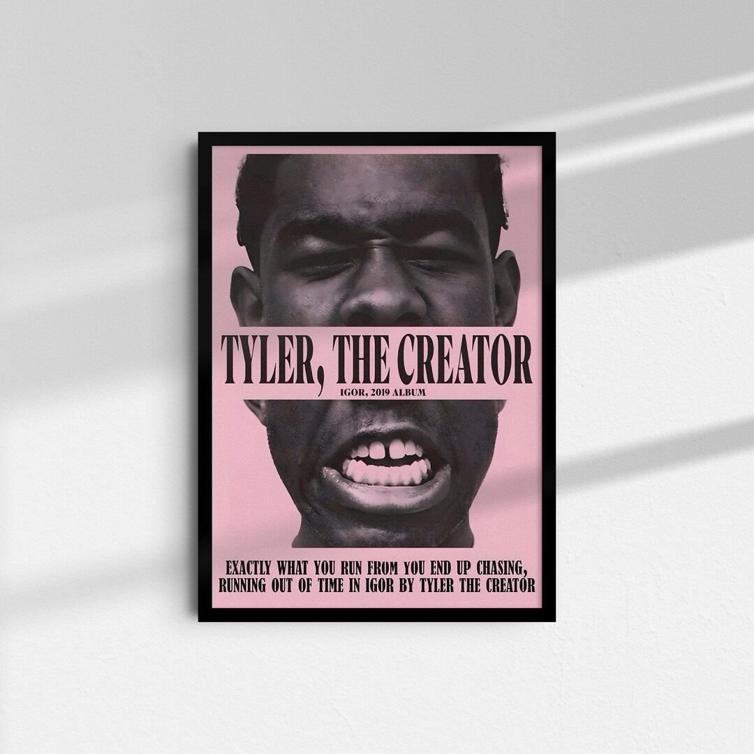 Tyler the Creator Igor Poster Igor Album Poster Tyler the Creator Wall ...