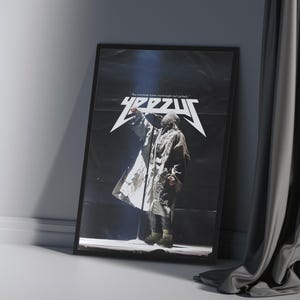 Kanye West Poster Kanye West Yeezus Poster Yeezus Album Poster Print ...