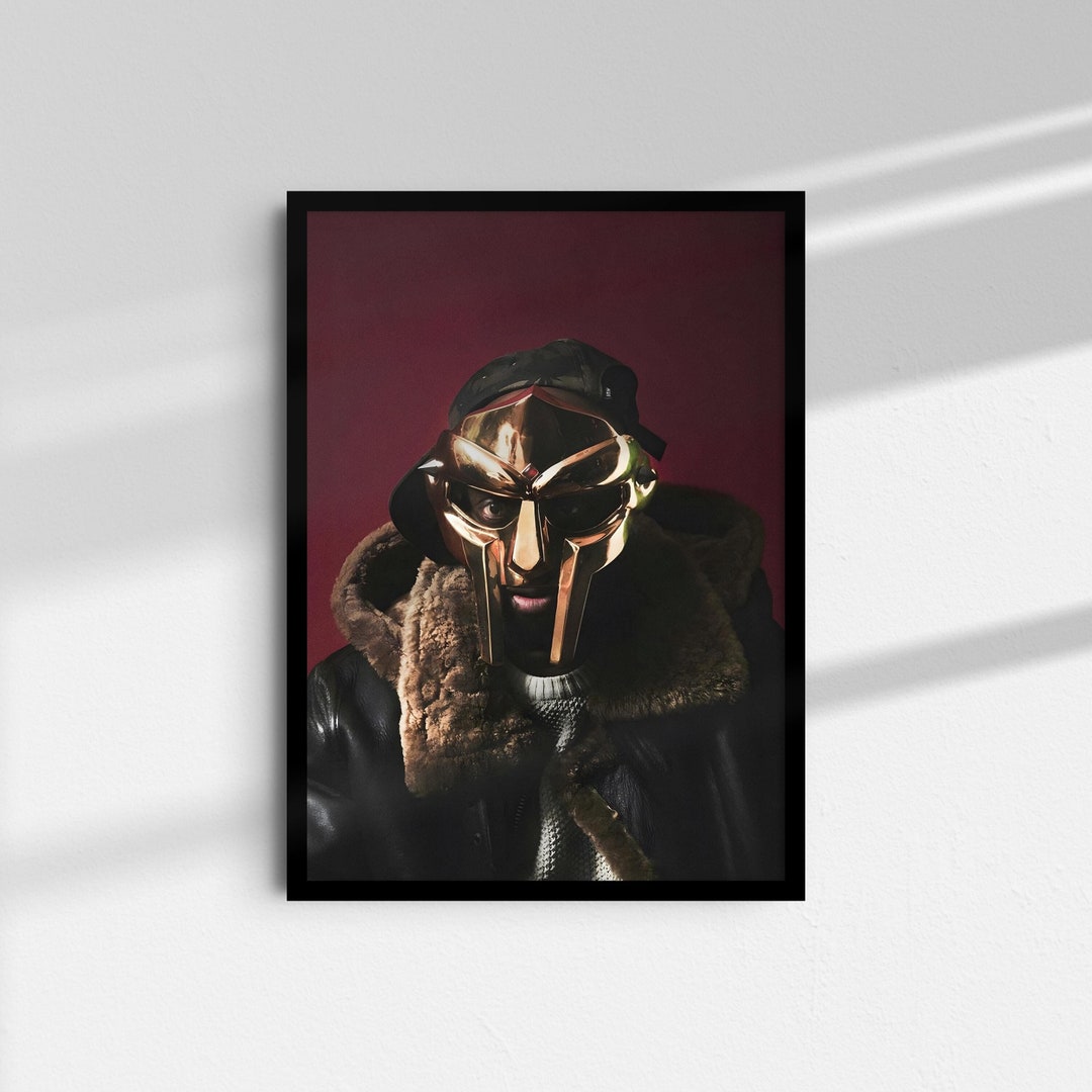 MF Doom Poster MF Doom Wall Art Madvillain Poster Print Aesthetic MF ...