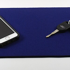Wool Felt Valet Mat EDC Landing Pad Table Protector, Smartphone, Cell ...