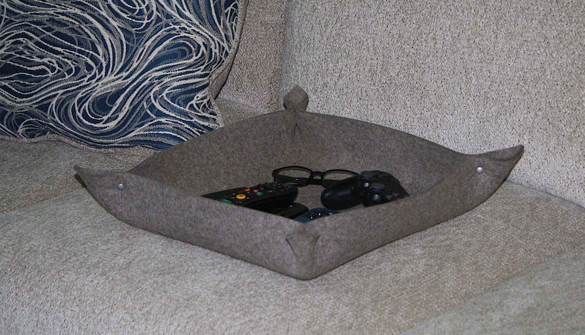 13 X 14.5 Large Valet Tray Remote Control Caddy | Etsy