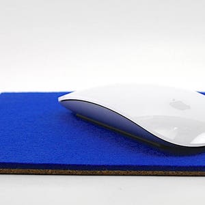 6 Inch Square Wool Felt Mouse Pad 3mm Thick Modern Mousepad Slip ...