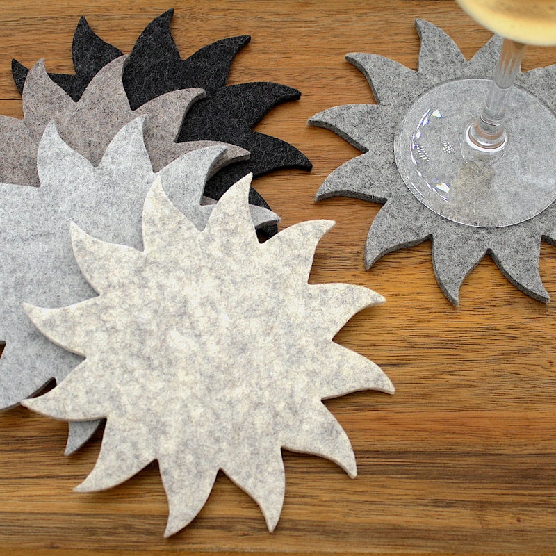 Felt Sun - Etsy
