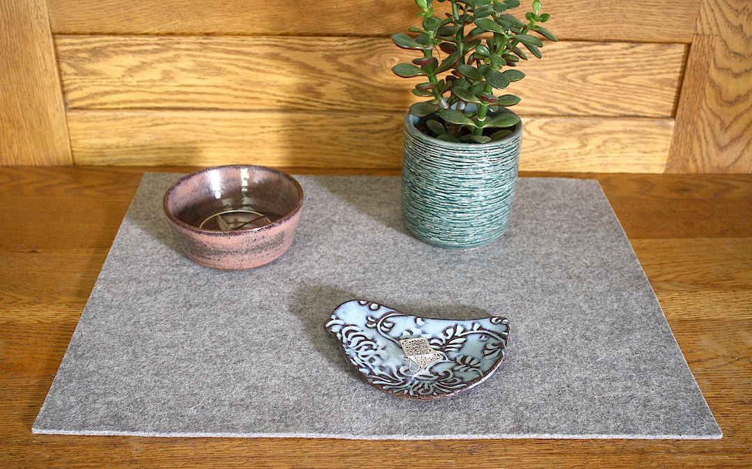 15" X 19" X 3mm Thick Merino Wool Felt Mat and Laptop Pad - Etsy