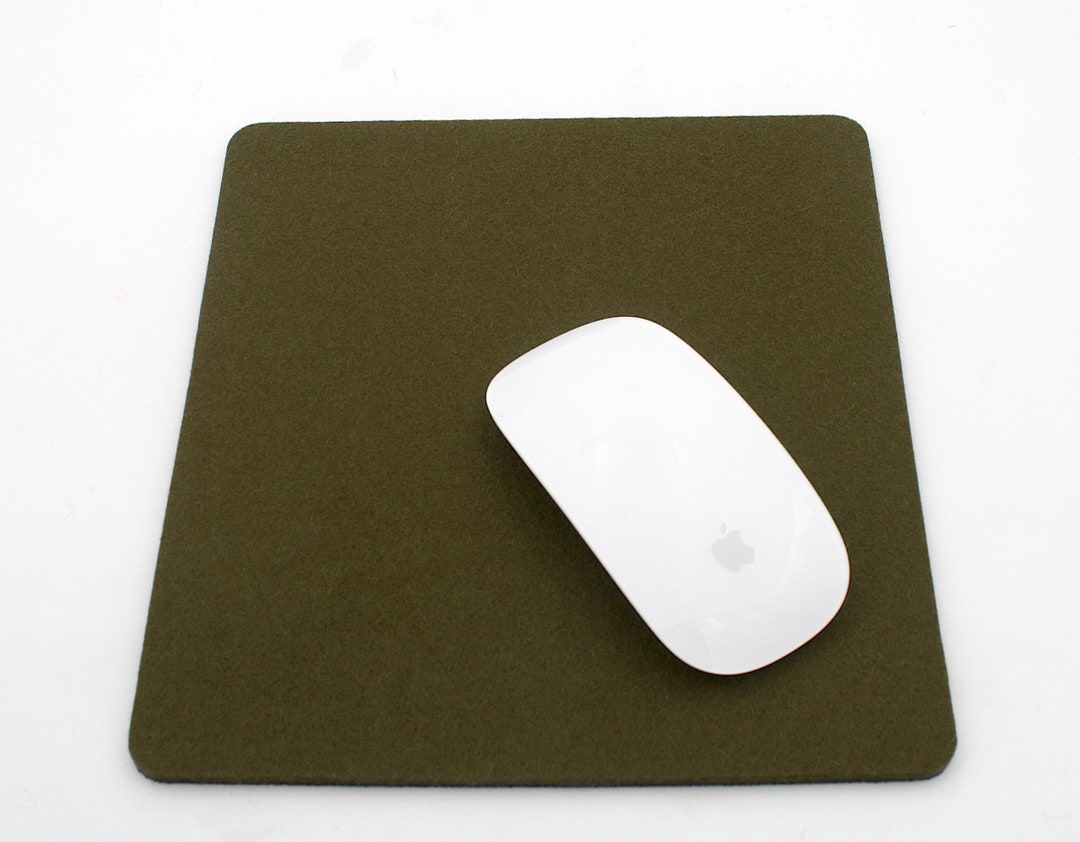 Merino Wool Felt Mousepad: 3mm Thick Desk Accessory - Etsy