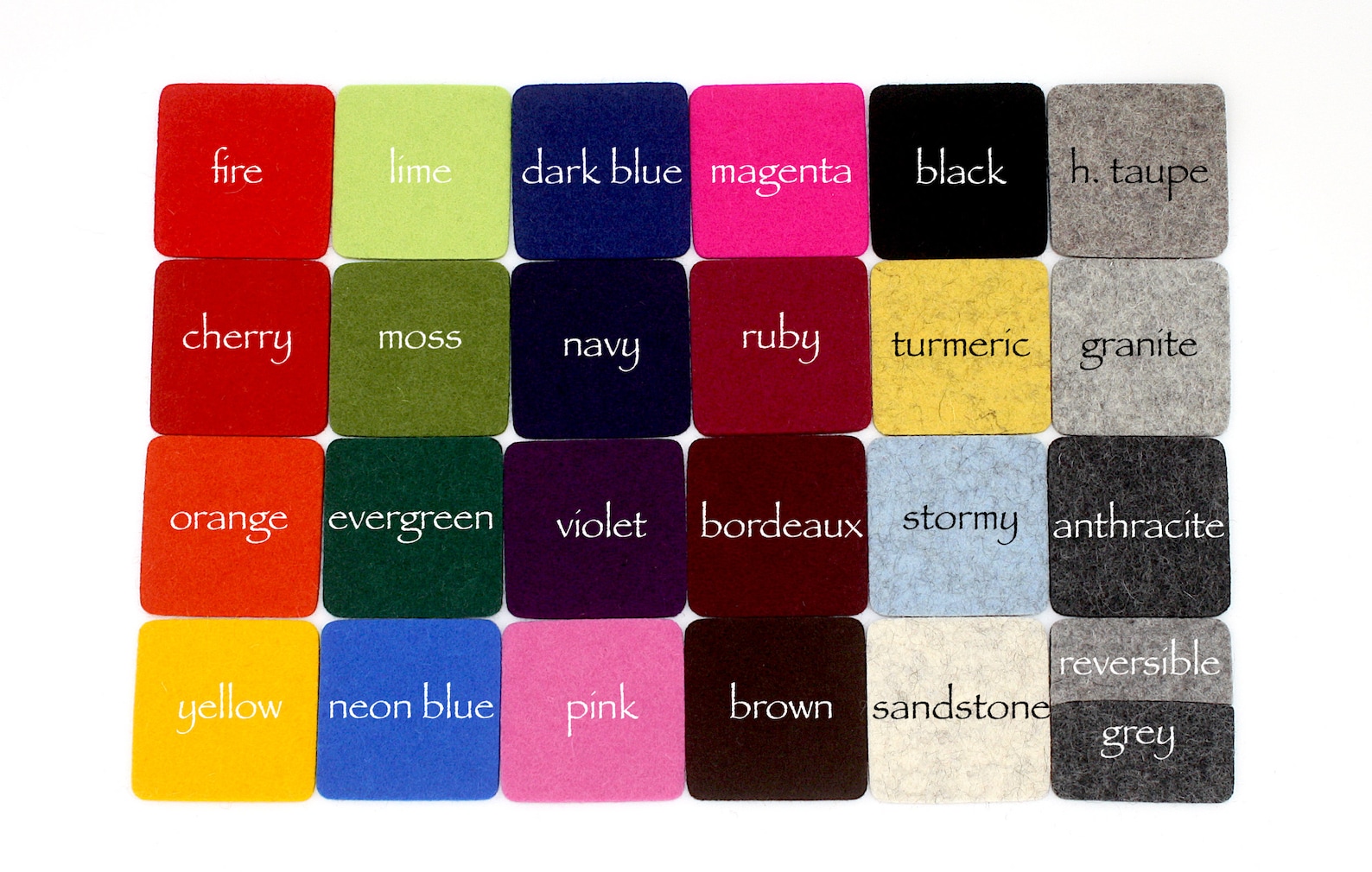 Hexagon Wool Felt Mouse Pad - Etsy