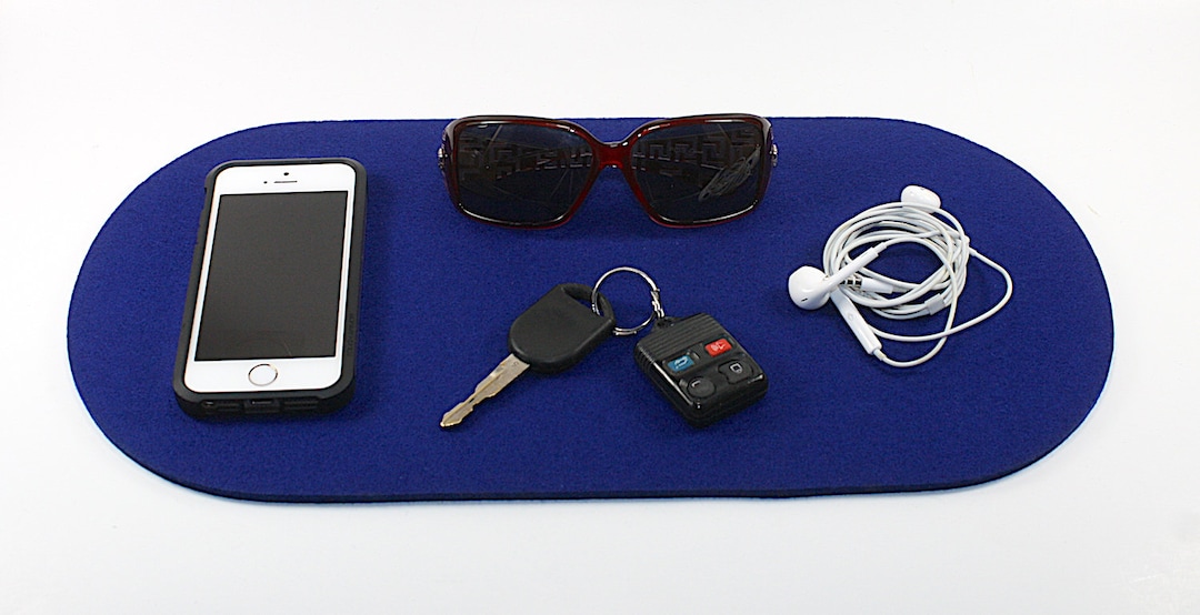 Wool Felt Valet Mat EDC Landing Pad Table Protector, Smartphone, Cell ...