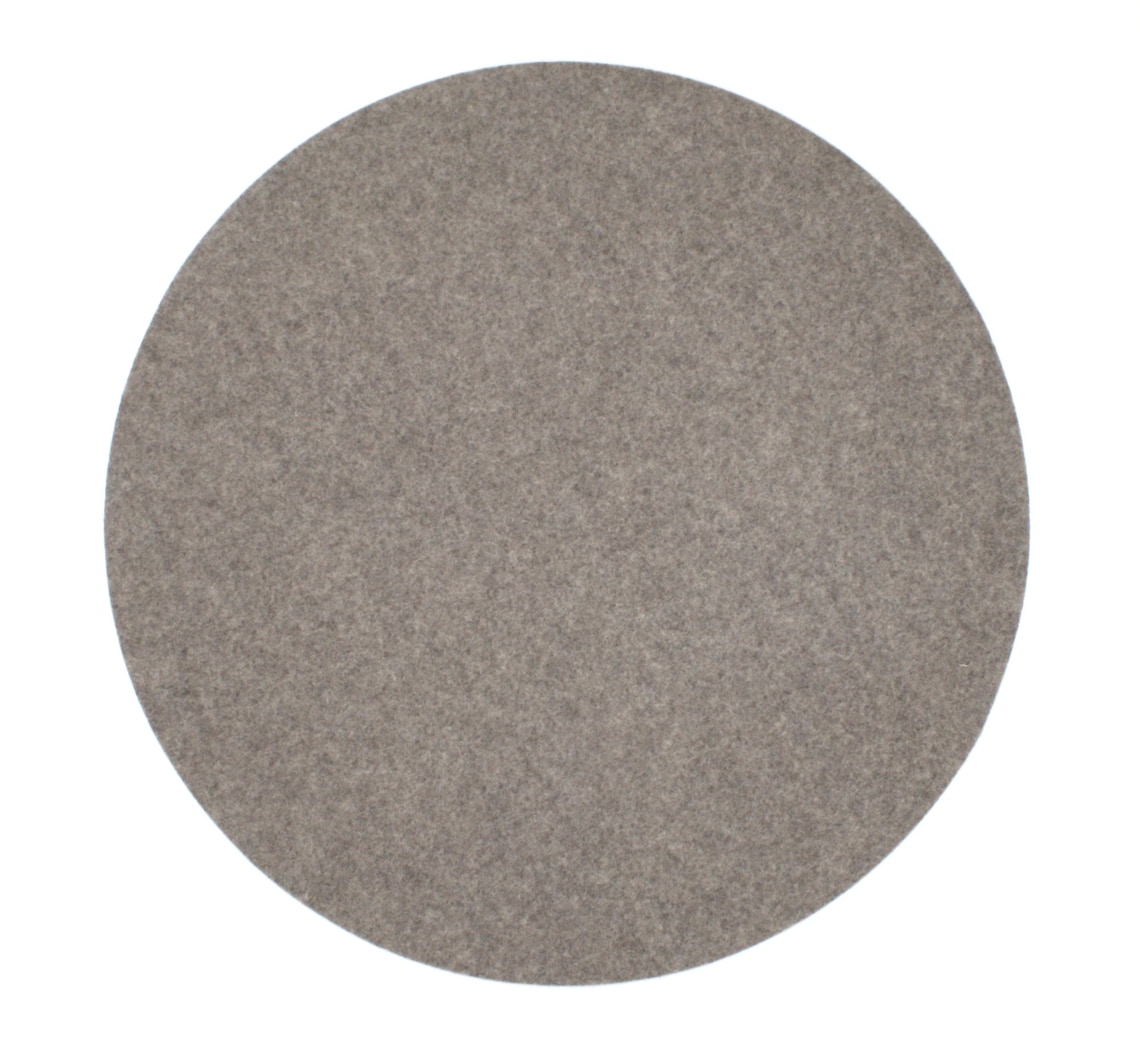 17 Round 5mm Thick Felt Wool Felt Placemat | Etsy