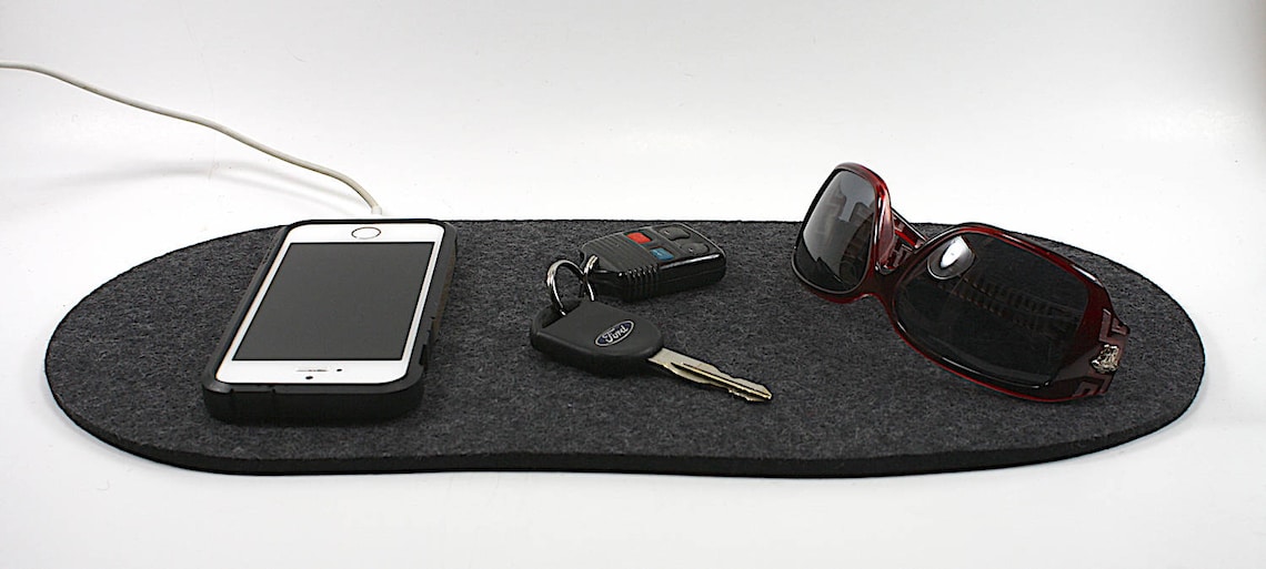 Wool Felt Everyday Carry Landing Pad Phone Mat EDC Valet Tray - Etsy