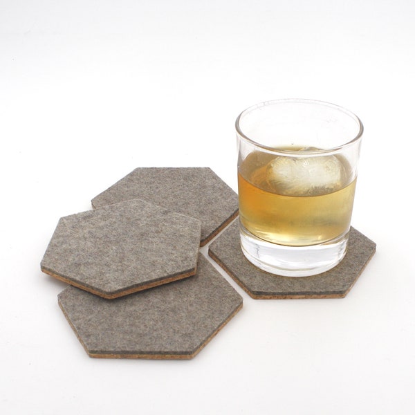 Hexagon Coasters - Etsy