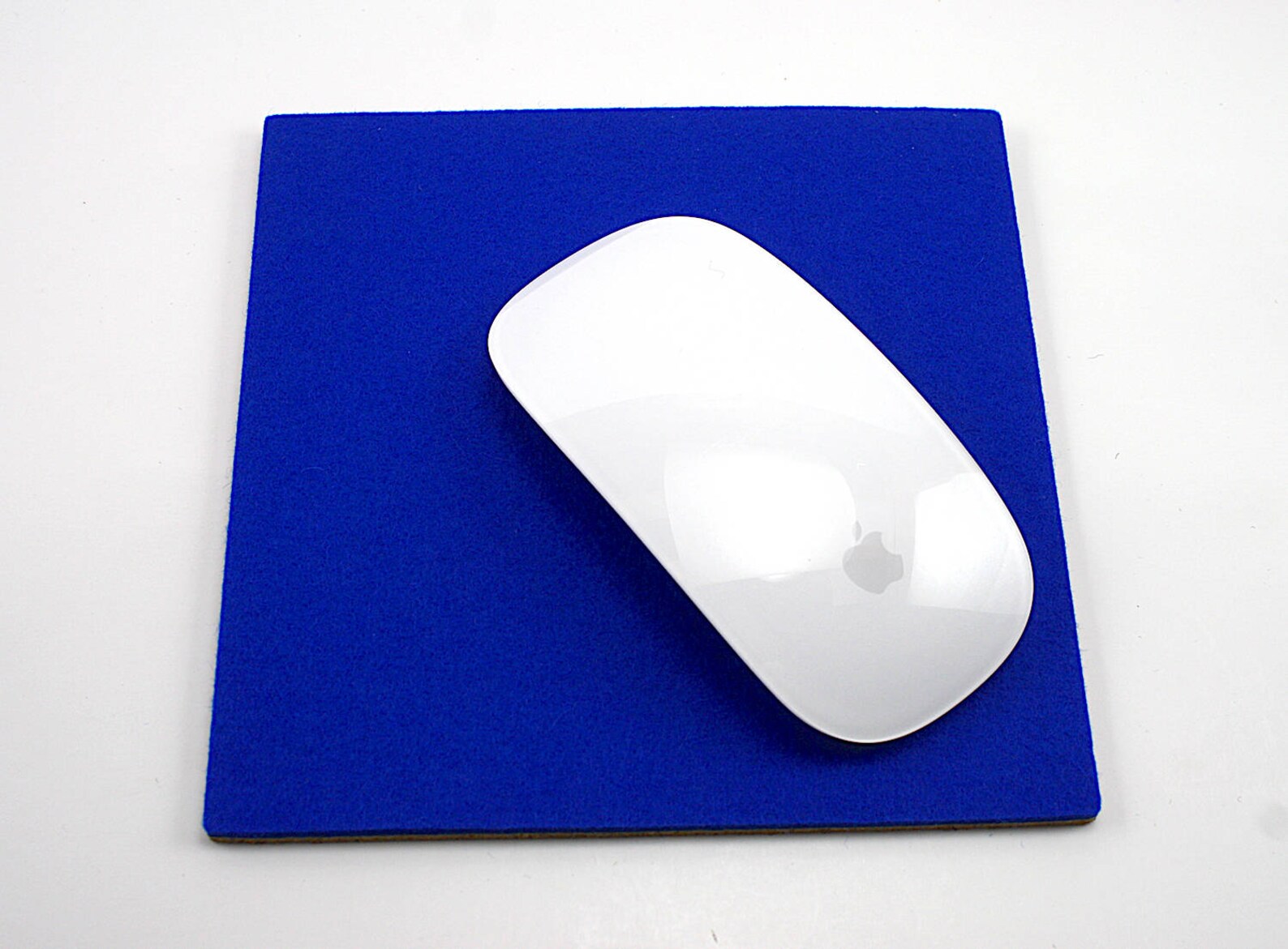 6 Inch Square Wool Felt Mouse Pad 3mm Thick Modern Mousepad Slip ...