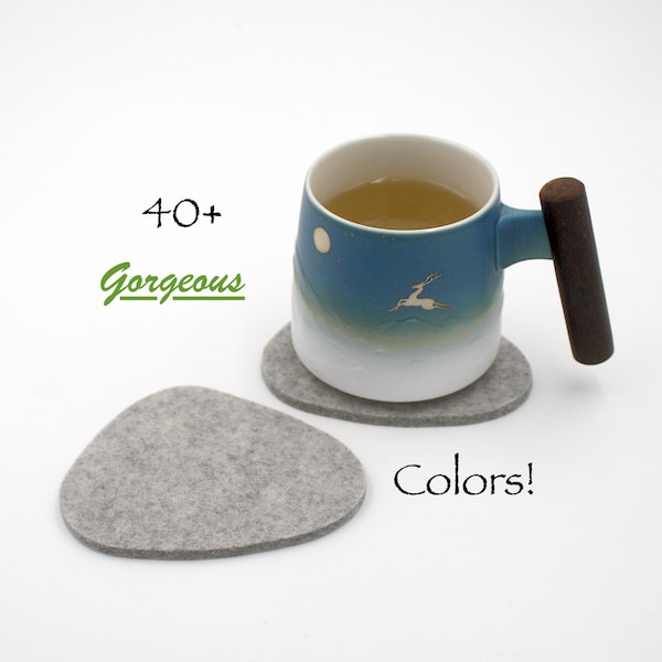 Felt Coasters - Etsy