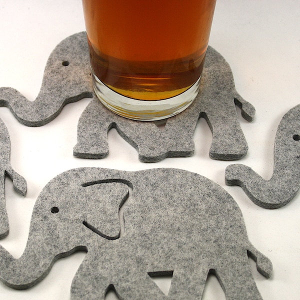 Felt Coasters - Etsy