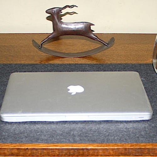 Merino Wool Felt Desk Pad Laptop and Keyboard Mats 3mm Thick - Etsy