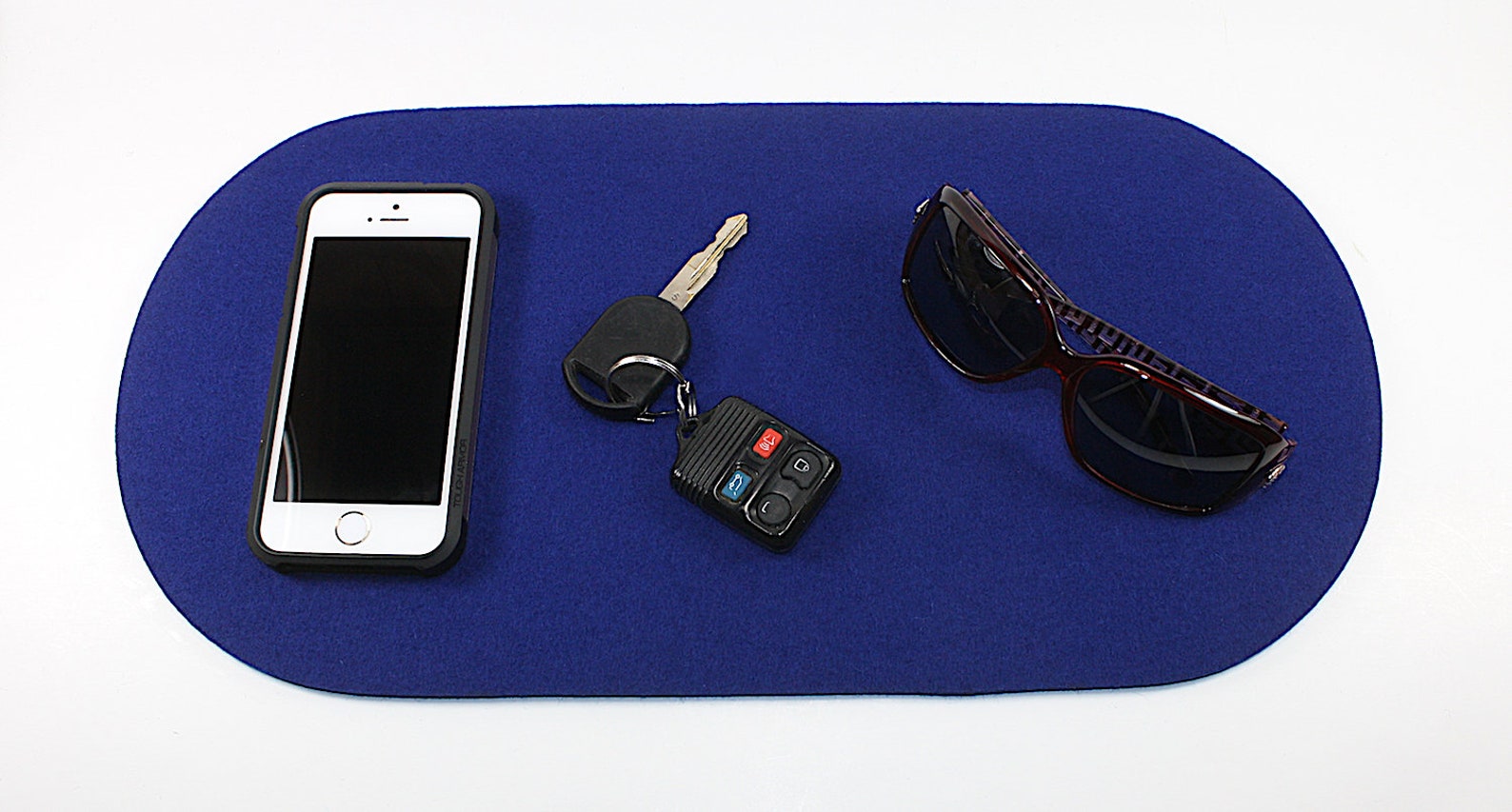 Wool Felt Valet Mat EDC Landing Pad Table Protector | Etsy