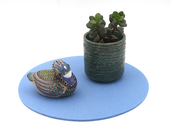 13 inch Wool Felt Table Pad 5mm Thick | Etsy