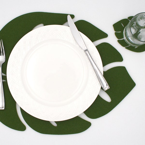 Leaf Placemat - Etsy