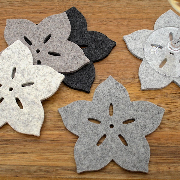 Felt Coasters - Etsy