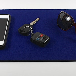 Wool Felt Valet Mat EDC Landing Pad Table Protector, Smartphone, Cell ...